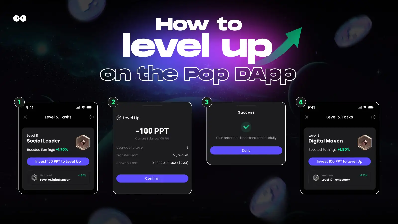 Pop Social Brings Value to Dedicated Poppers, Level Up With Unclaimed $PPT on the Pop DApp